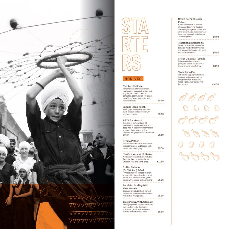 Restaurant Branding & Graphic Design For Urban Roti In Singapore | OH ...