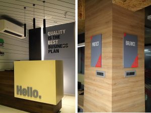 Office Branding Case Study | Bringing Brands to Life | OH! Design Studio