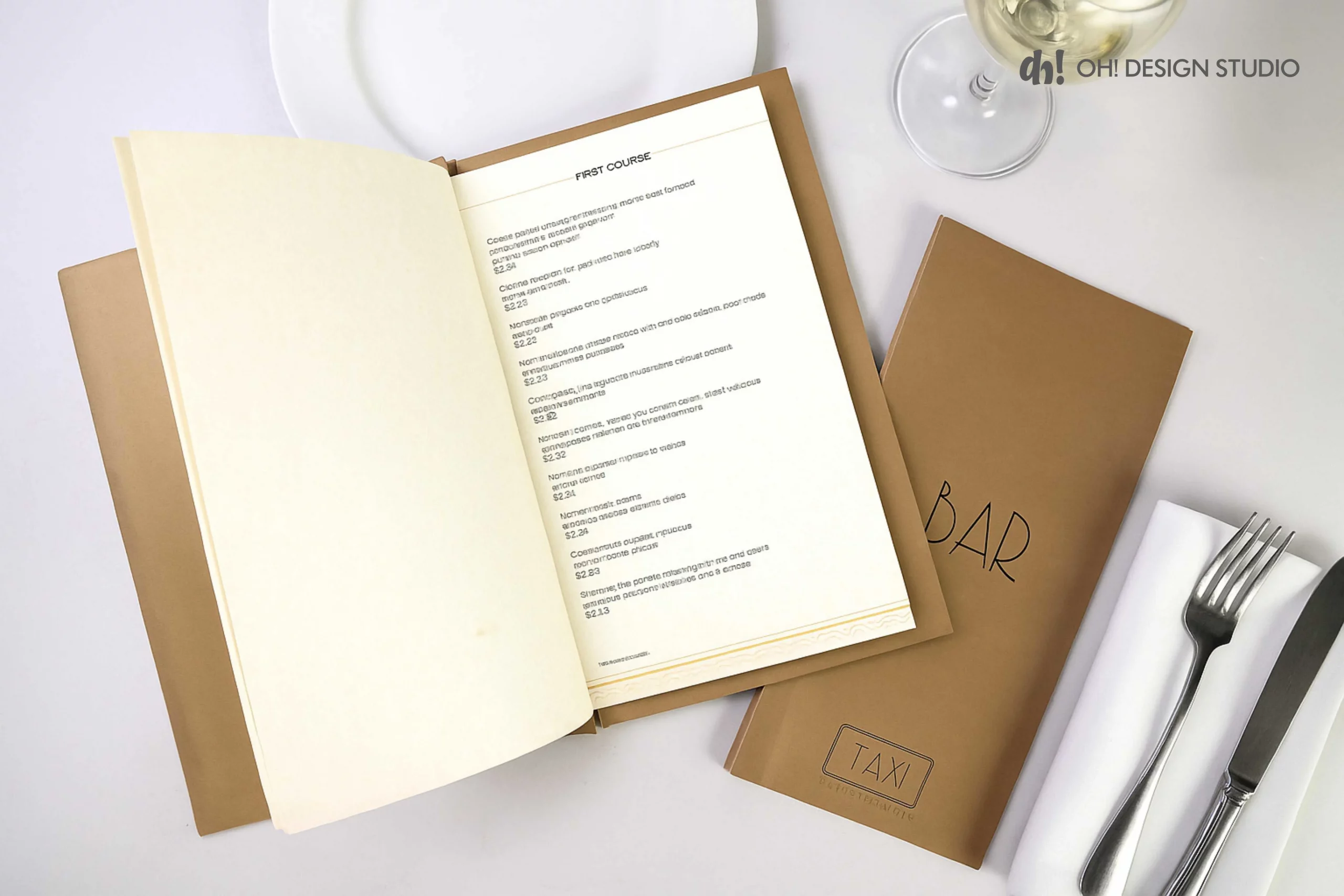 7 Creative Menu Design Ideas That Improve Customer Ordering | OH! Design Studio